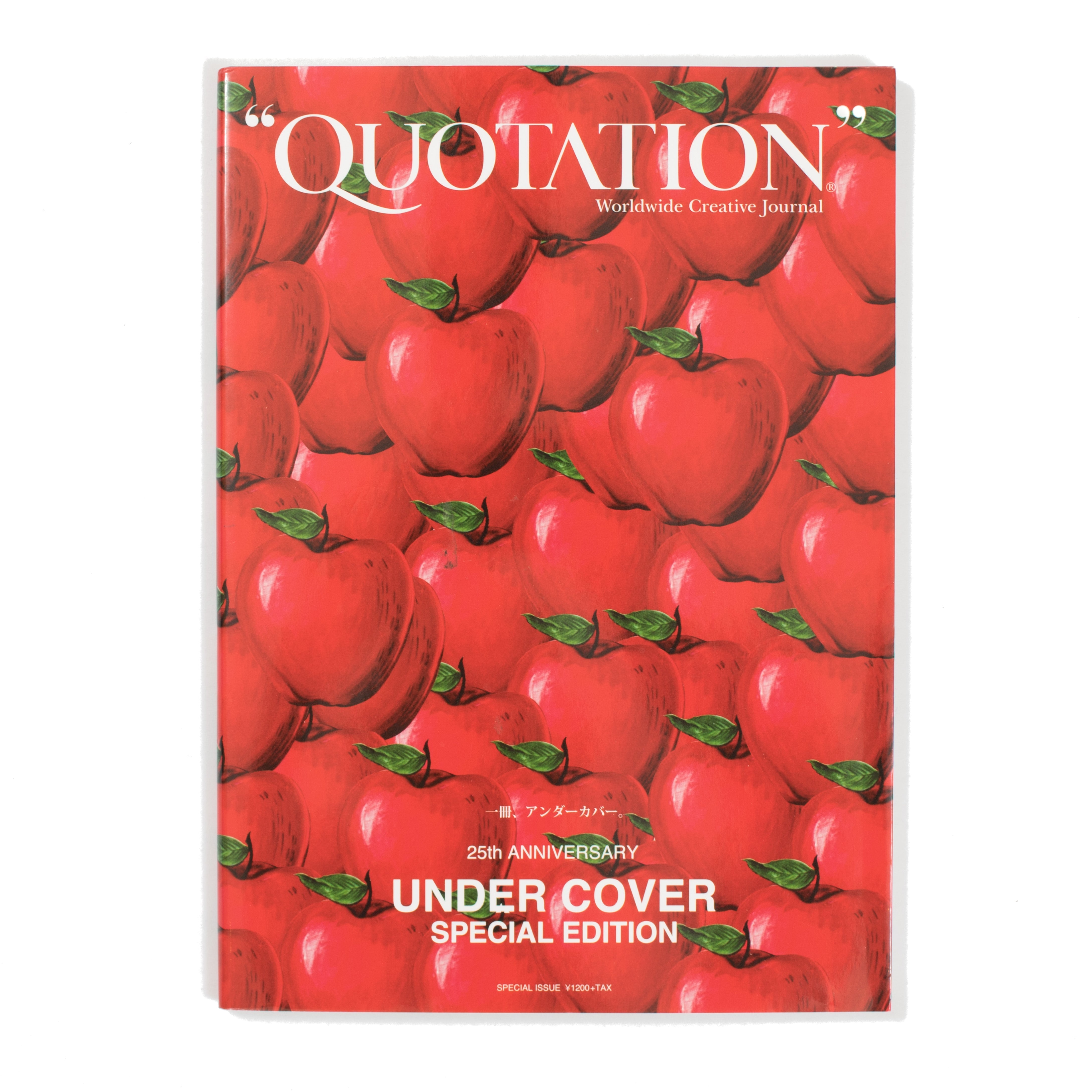 Quotation x Undercover 25th Anniversary Special Edition Magazine ...