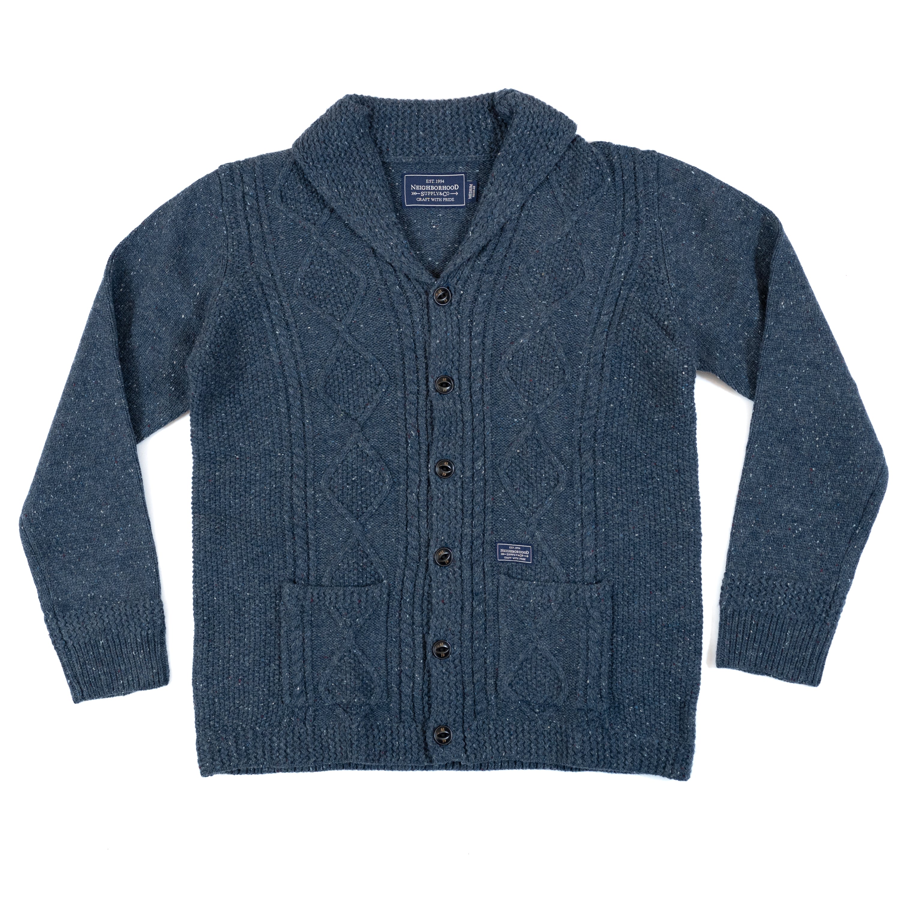 Neighborhood Shawl Collar Knit Cardigan – Sigil Secondhand